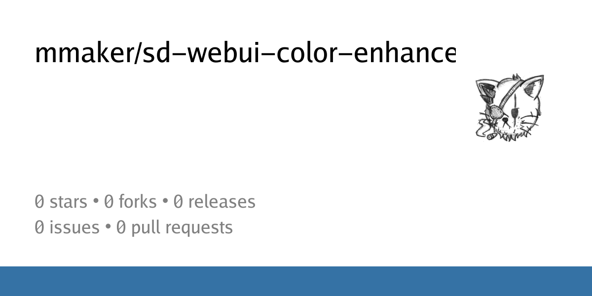 mmaker/sd-webui-color-enhance - Forgejo